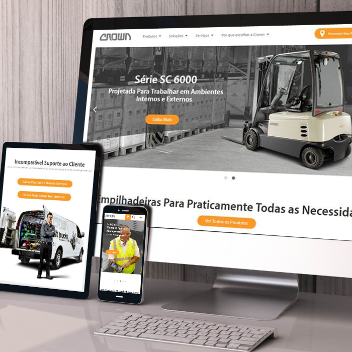 Crown Equipment integra suas plataformas digitais mundiais e apresenta ...