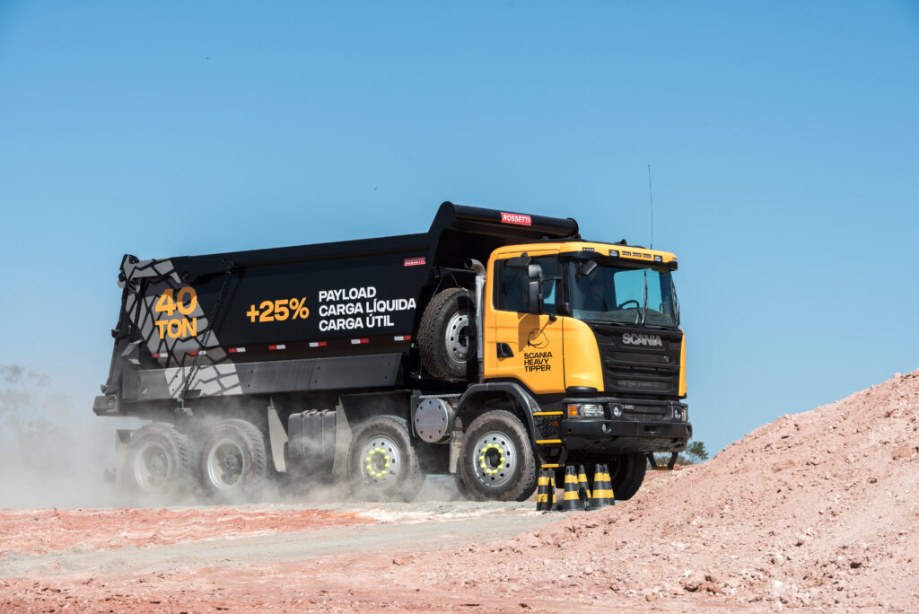 Scania Heavy Tipper chega como solução completa para a mineração ...