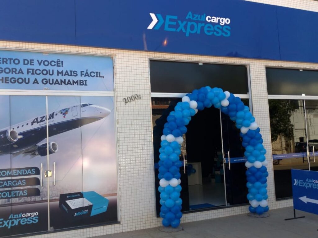 Azul Cargo Express inicia 2023 com novas lojas em Juína, no Mato Grosso ...